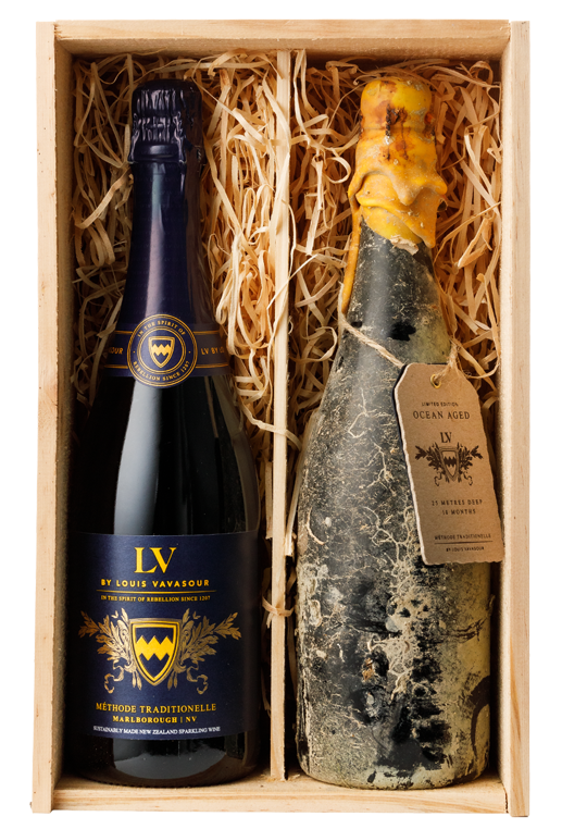 LV by Louis Vavasour Ocean Aged Méthode Traditionnelle 2pk – Gravity ...
